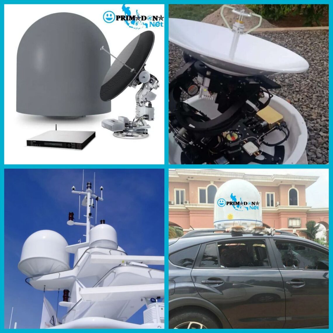 Internet Satelit Mobile VSAT (MVSAT), VSAT Gyro, dan VSAT Portable ...